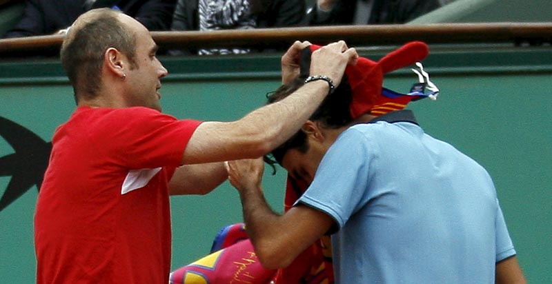 Jimmy Jump a oprit finala de la Roland Garros!