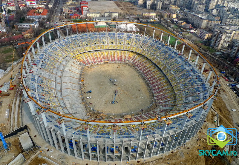 FOTO de senzație!** Imagini panoramice cu "Național Arena" după ...