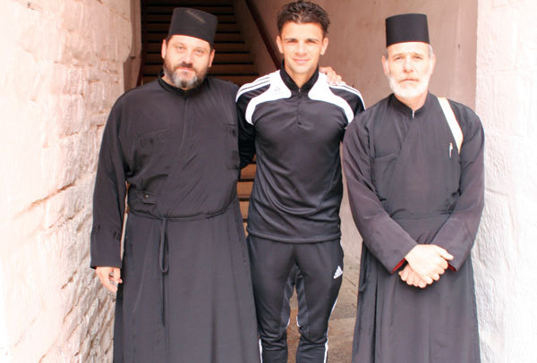 FOTO EXCLUSIV** Valentin Iliev, între fotbal și credință: pelerinajul ...