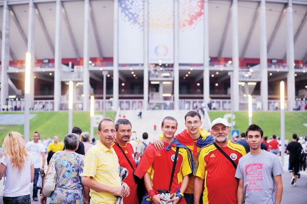 Meciul văzut dintre suporteri!** Spectator în România! Cum a arătat din ...