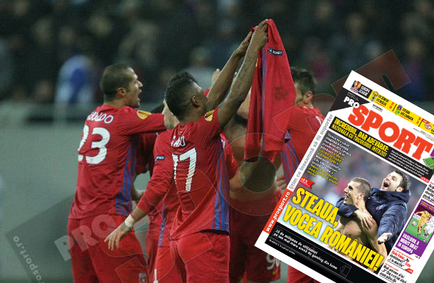 Danke, Marica!** Steaua e iar în primăvara europeană: Steaua - Larnaca ...