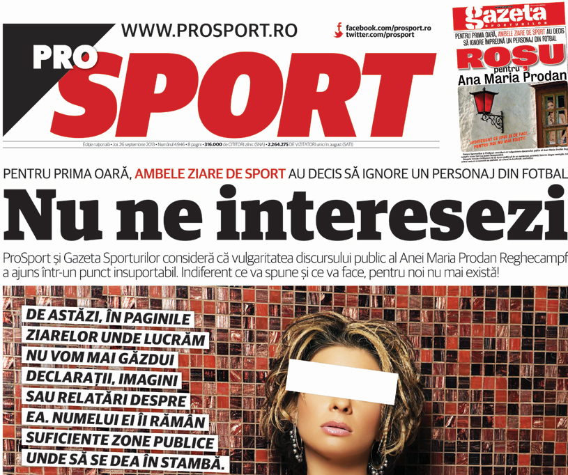 Indiferent ce va spune și ce va face, pentru noi nu mai există! În ...