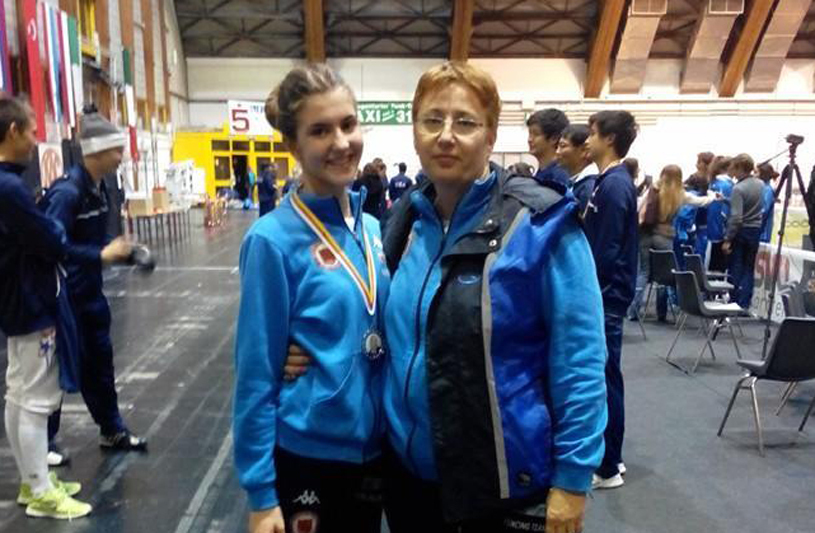 Alexandra Predescu, argint viu la Klagenfurt