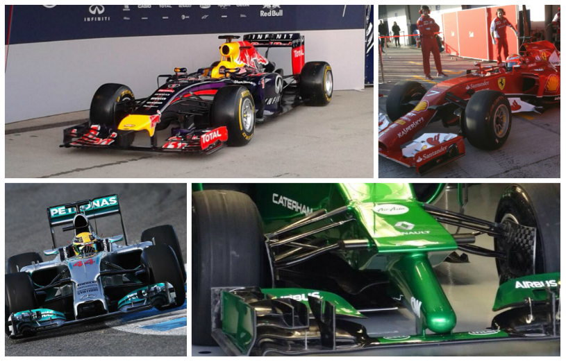 FOTO: Inovații în Formula 1. Zece dintre cele 11 echipe și-au prezentat ...