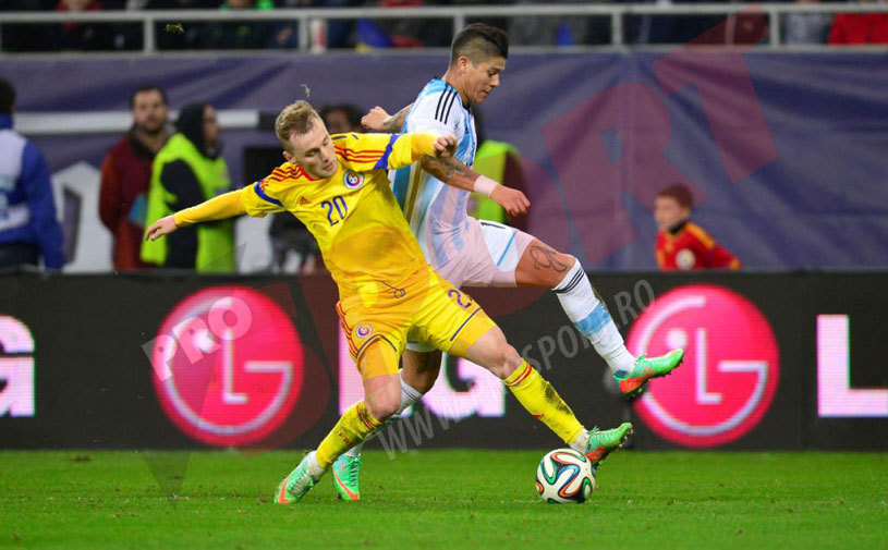 Alex Maxim a marcat contra Argentinei, dar arbitrul i-a anulat golul ...