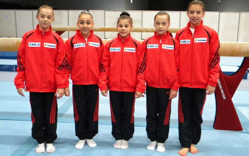 Echipa de gimnastică junioare a României, medalie de bronz la CE de la ...