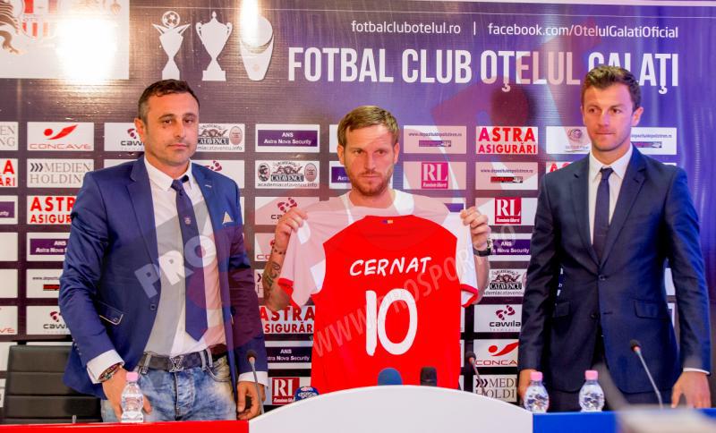 FOTO | Florin Cernat a semnat cu Oțelul Galați