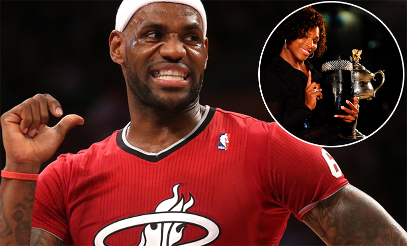 LeBron James merge pe mâna Serenei Williams: "Este unul dintre acei ...