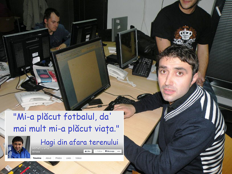 D'ale lu' Hagiluțu. Ionuț Luțu și-a deschis pagină de Facebook și face ...