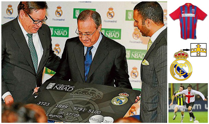 Real Madrid, fără cruce pe stema de pe cardurile din Emiratele Arabe ...