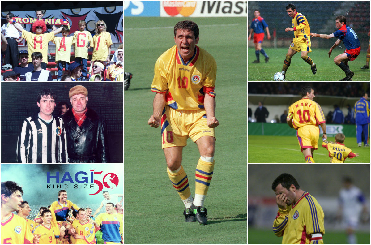 50 de poze pentru 50 de ani. Cariera lui Hagi, într-o GALERIE FOTO ...