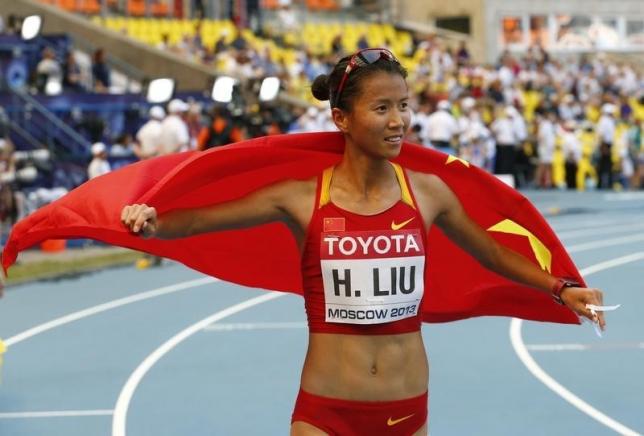 Chinezoaica Hong Liu a stabilit un nou record mondial la 20 km marș