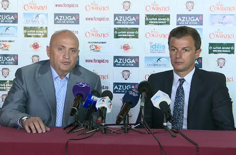 Burcă a lămurit situația de la Rapid: "Am plecat din cantonament cu ...