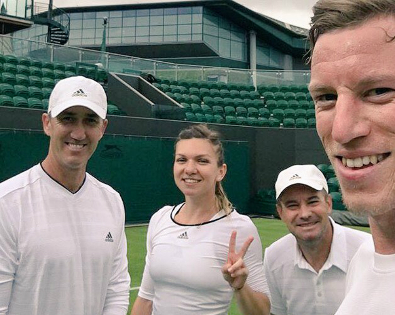 Simona Halep colaborează cu un tenismen britanic la Wimbledon! Cine e ...