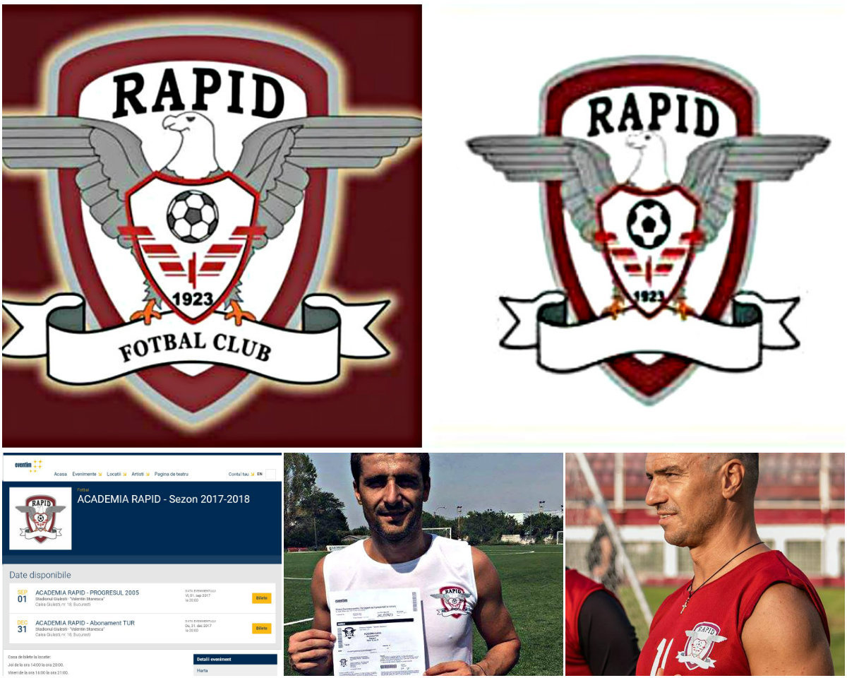 Fake! Incredibil: "Rapidul Primăriei" se proclamă a fi adevăratul Rapid ...