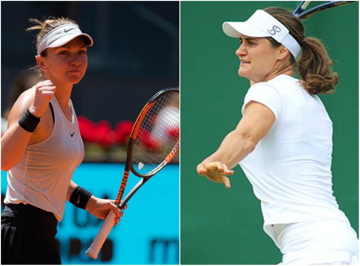 Simona Halep şi Monica Niculescu, demonstraţie de forţă în proba de ...