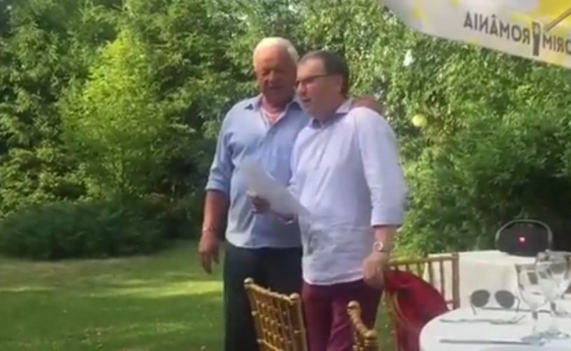 VIDEO | Show de zile mari! Președintele FCSB Valeriu Argăseală i-a ...