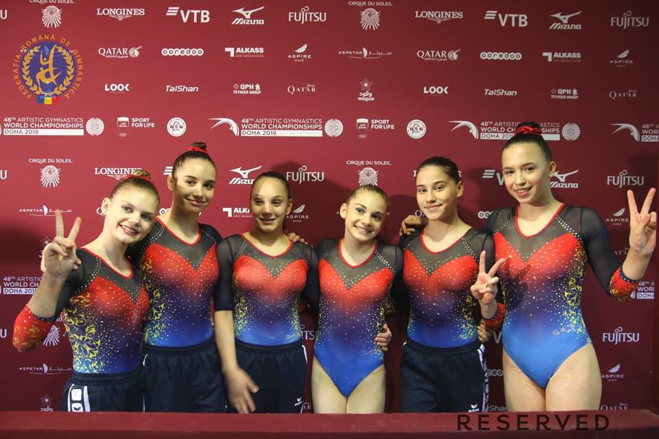 Un pas înainte. Echipa feminină de gimnastică a României, locul 13 în ...