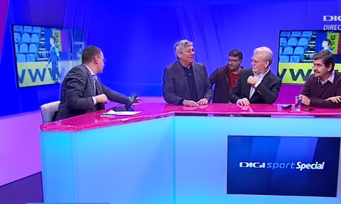 Moment superb în direct la TV: Mircea Lucescu "a dat buzna" peste ...