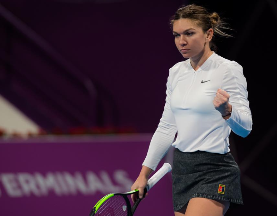 VIDEO | Simona Halep a făcut spectacol în meciul cu Lesia Tsurenko! Pur ...