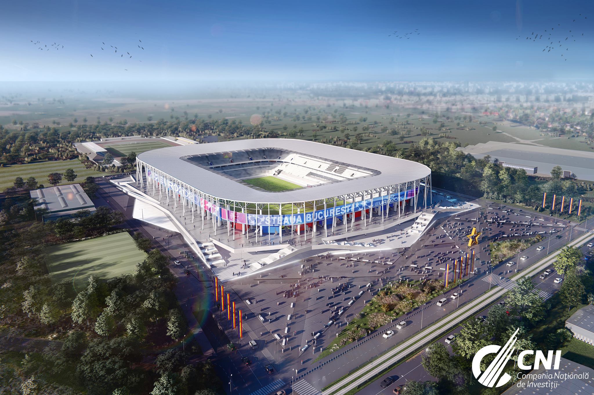 Ultimele detalii despre stadionul din Ghencea. Arena prinde contur și ...