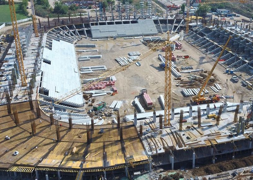 Noi imagini de la stadioanele Steaua, Rapid și Arcul de Triumf. Arena ...
