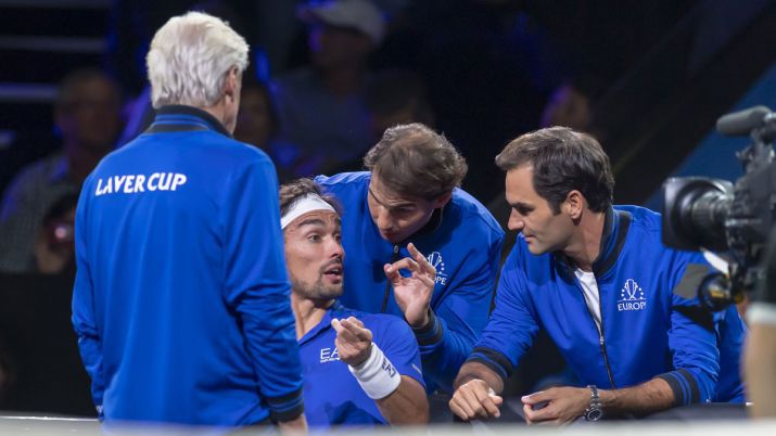 Momente unice la Laver Cup cu Roger Federer și Rafael Nadal în postura ...