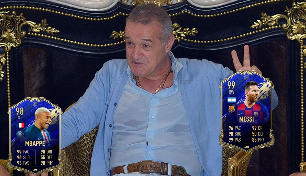 Mbappe, Lionel Messi si Van Dijk la FCSB? Cum ar arăta echipa lui Gigi ...