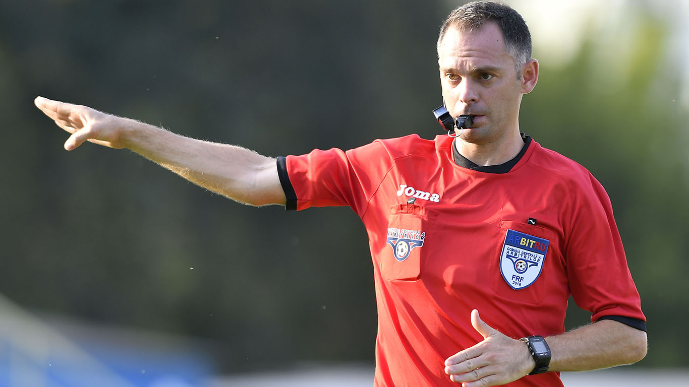 Lucian Rusandu la CFR Cluj - UTA Arad