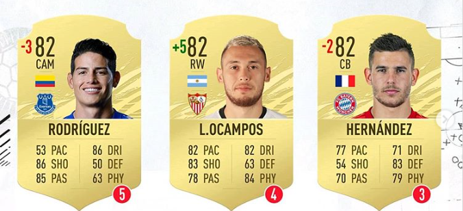 FIFA 21 | Lista celor mai bune carduri de OVR 82! James Rodriguez și ...