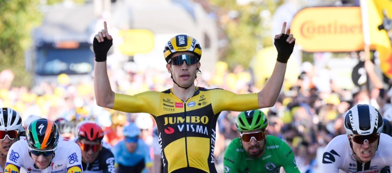 Turul Franței 2020. Ciclistul complet? Wout van Aert a zburdat ieri pe ...