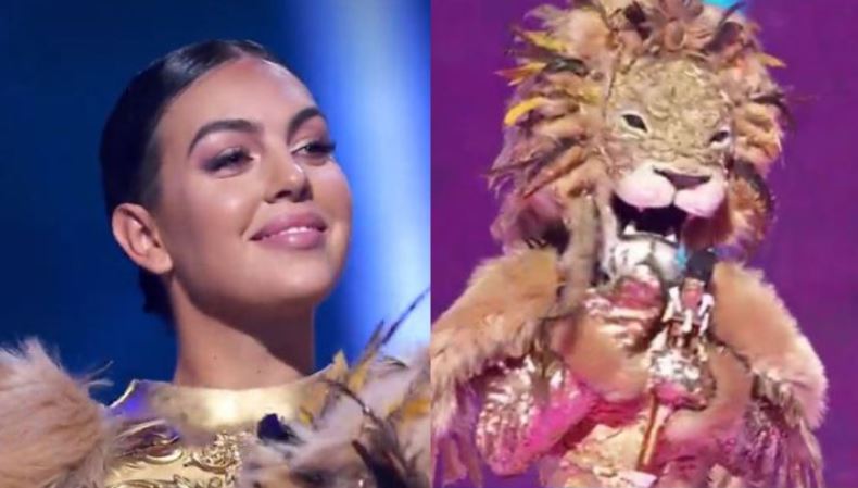 Georgina Rodriguez a jucat rolul leului la Masked Singer din Spania ...