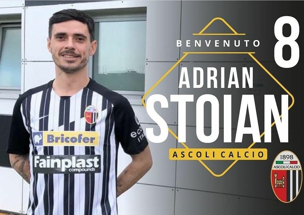 Adrian Stoian a semnat cu Ascoli! Internaționalul român se întoarce în Serie B, după ...