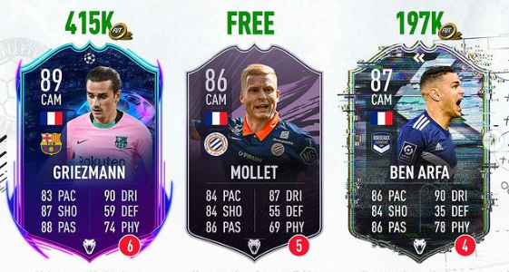 Lista celor mai buni mijlocași ofensivi francezi din FIFA 21, pentru ...