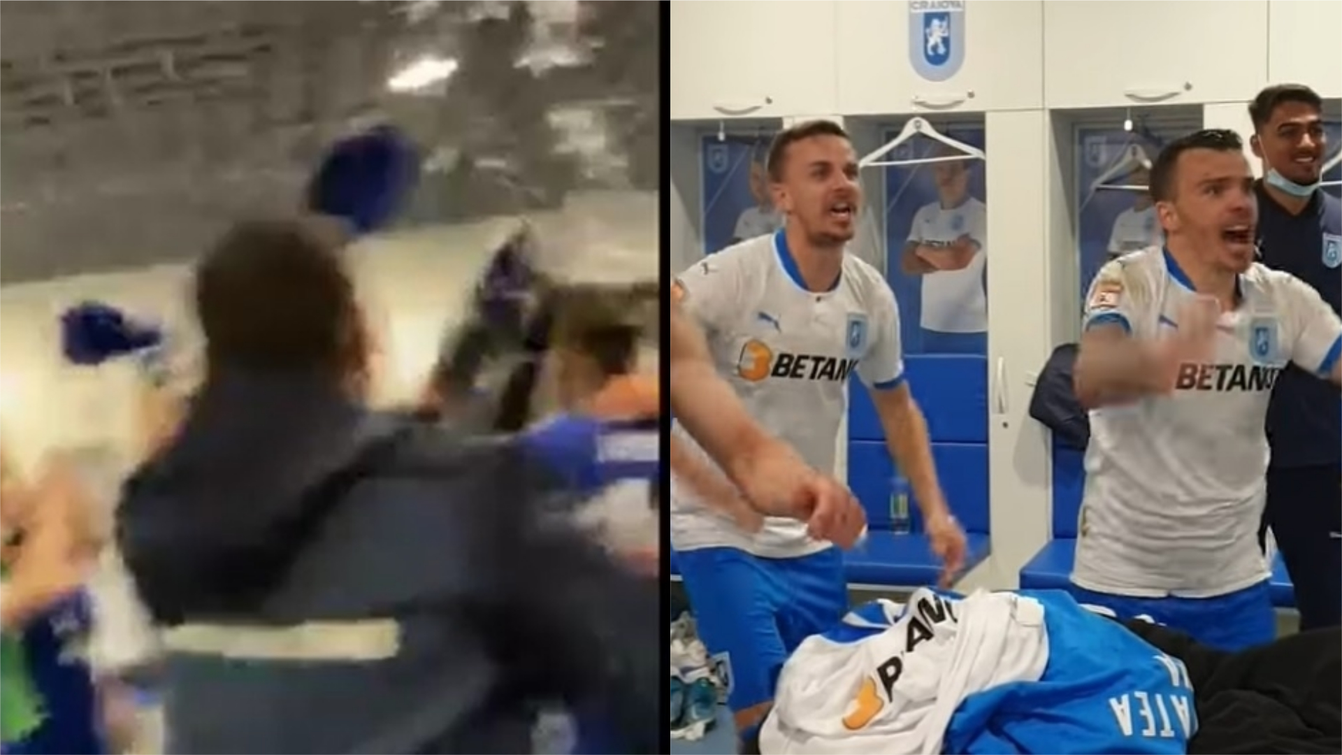 Imagini fabuloase de la Craiova! Două rivale, o singură scandare: „Hei ...