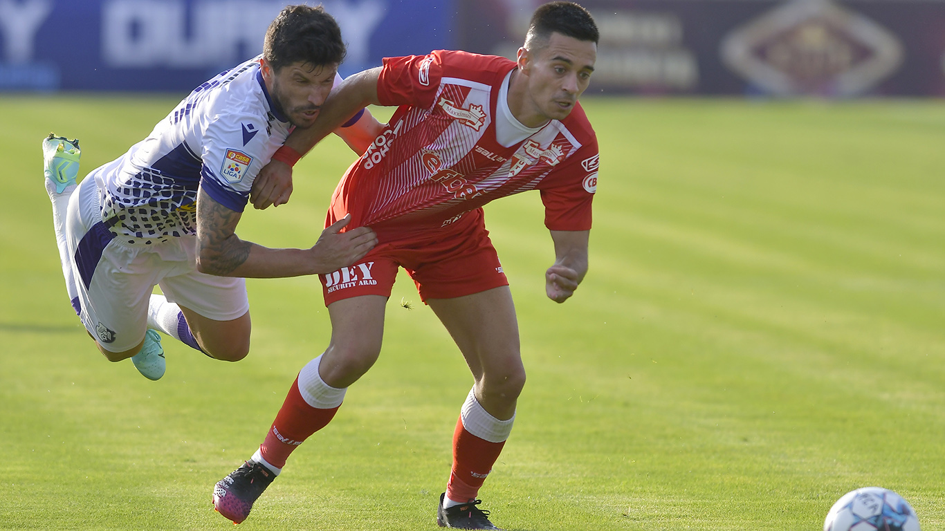 Filip Dangubic, un prim gol de trei puncte pentru UTA: „M-am întors în ...