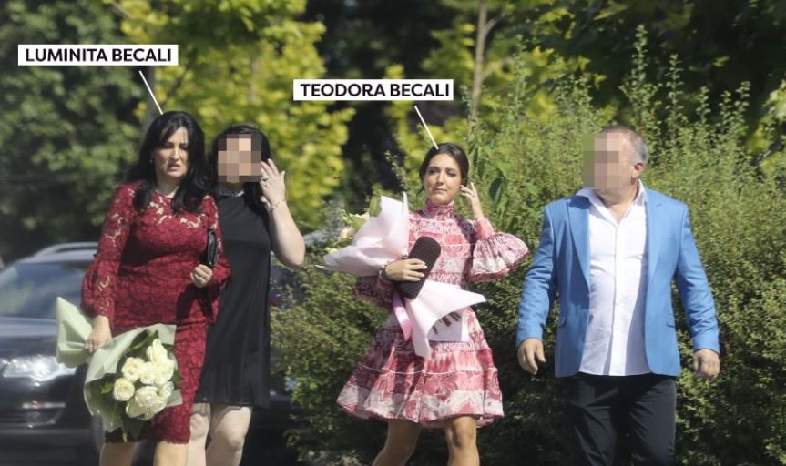 Luminița și Teodora Becali, apariție spectaculoasă la o petrecere ...
