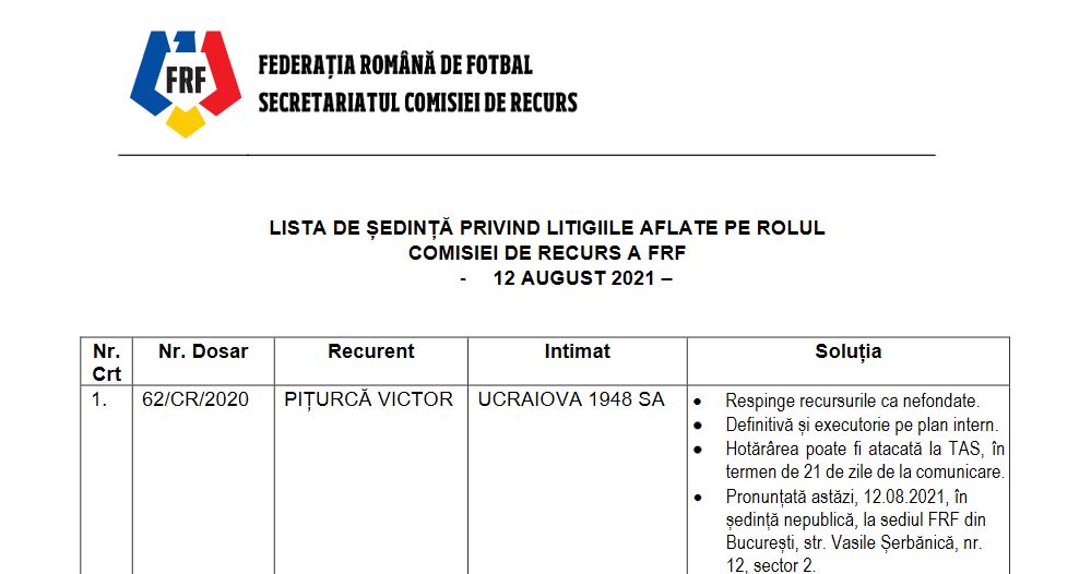 S-a dat decizia în lupta pentru șapte milioane de euro dintre Victor ...