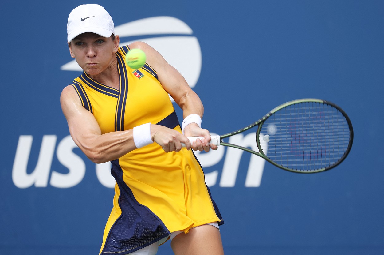 Simona Halep, echipament Nike în culori românești la US Open