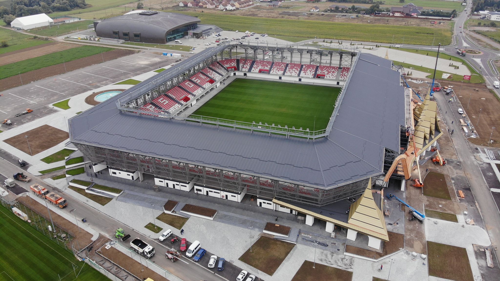 Ceremonia de inaugurare a noului stadion din Sfântu Gheorghe, amânată ...