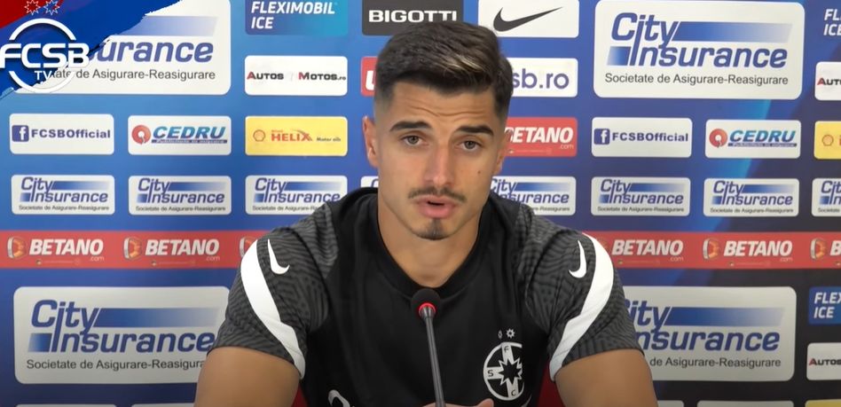 Valentin Gheorghe, prezentat oficial la FCSB! Noua achiziție a roș ...