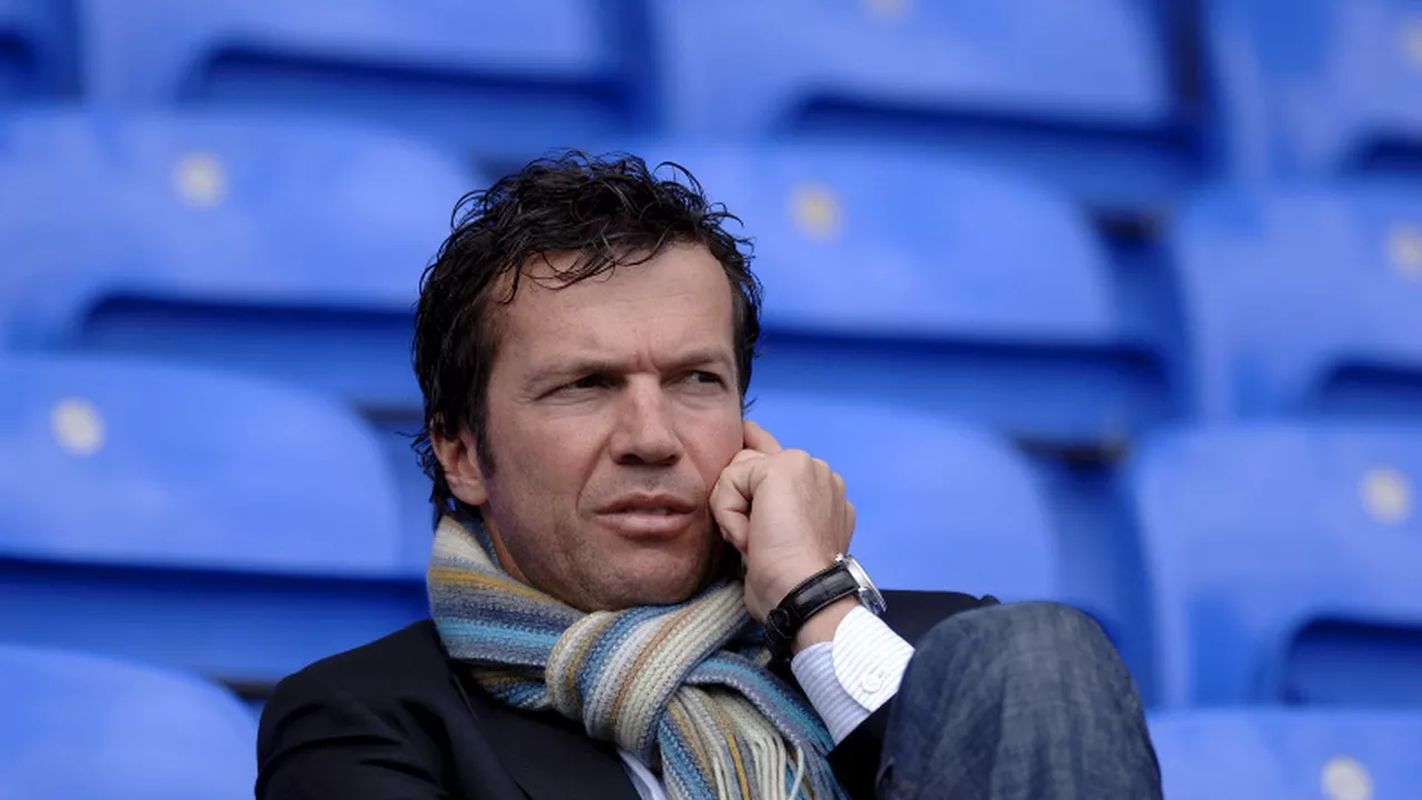 Lothar Matthaus îl face praf pe fotbalistul care a lăsat-o pe Bayern