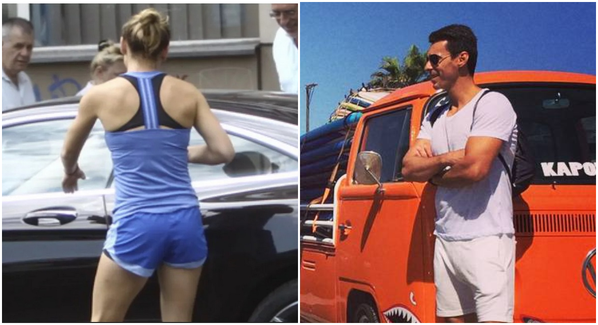 Simona Halep și Mircea Badea, întâlnire de gradul zero în trafic ...