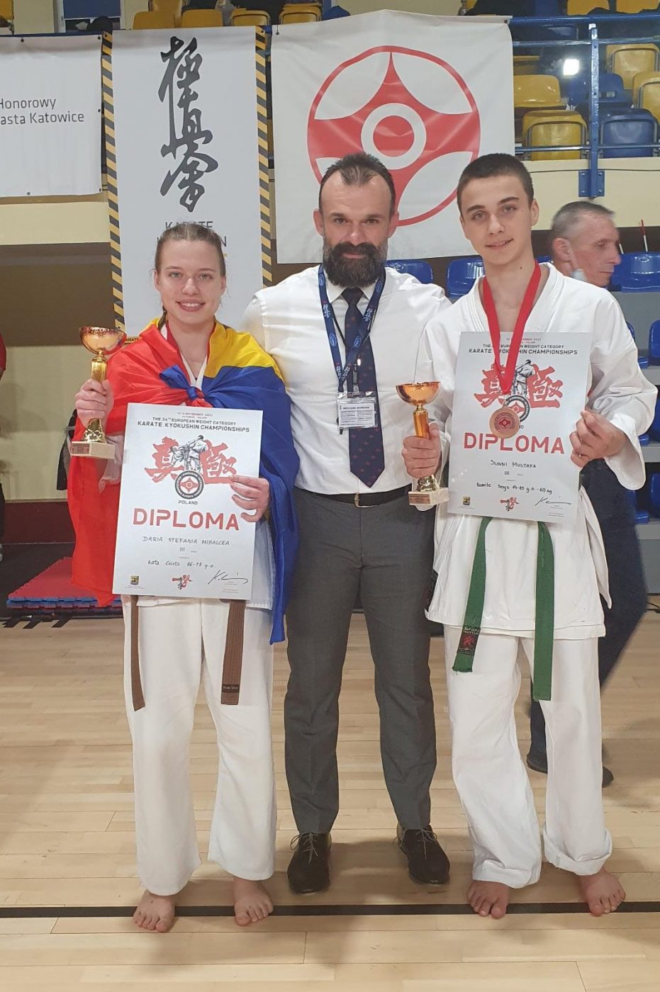 Românii, pe podium la Campionatul European de Karate Kyokushin!