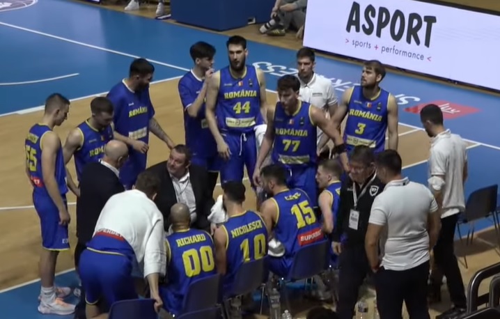 Naționala de baschet își află adversarii din FIBA Eurobasket 2025