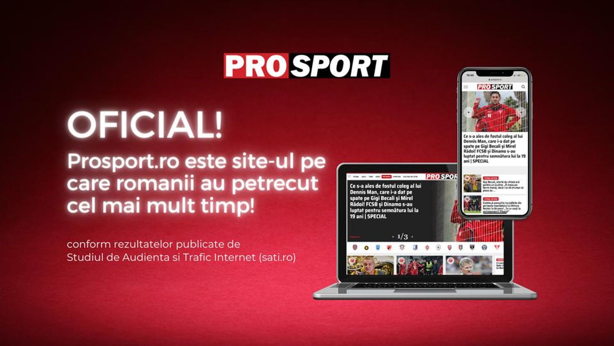 ProSport.ro – site-ul pe care românii au petrecut cel mai mult timp ...