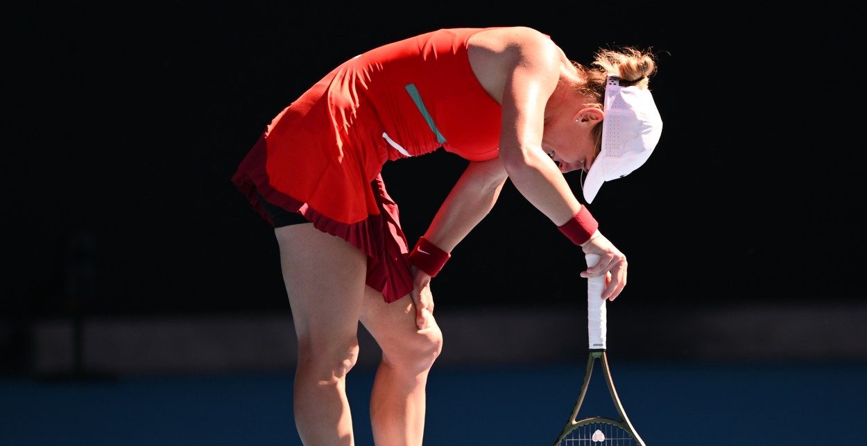 Simona Halep a pierdut un meci de un dramatism rar în optimi la Australian Open: 4-6, 6-3, 4-6 ...