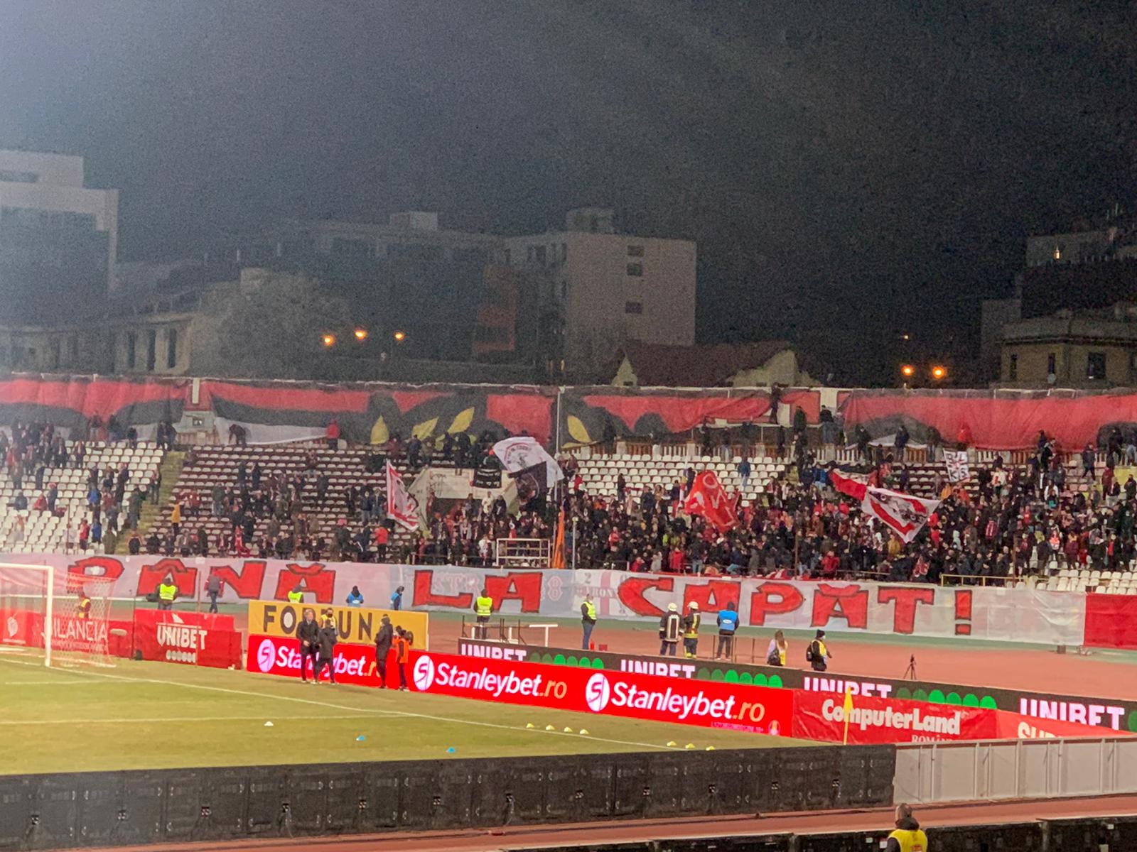Atmosferă incendiară la derby-ul Dinamo - FCSB! Galeria dinamovistă ...