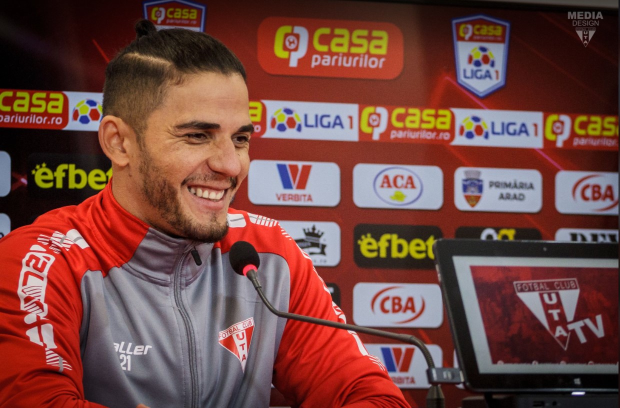 Erico pariază pe conaționalul său în meciul UTA-ei cu CFR: „Mi-a spus ...