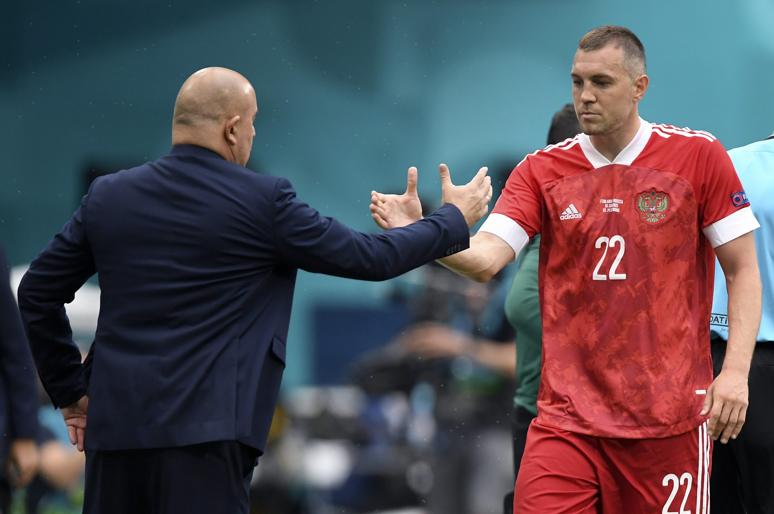 Artem Dzyuba, căpitanul naționalei Rusiei, a reacționat după atacul ...